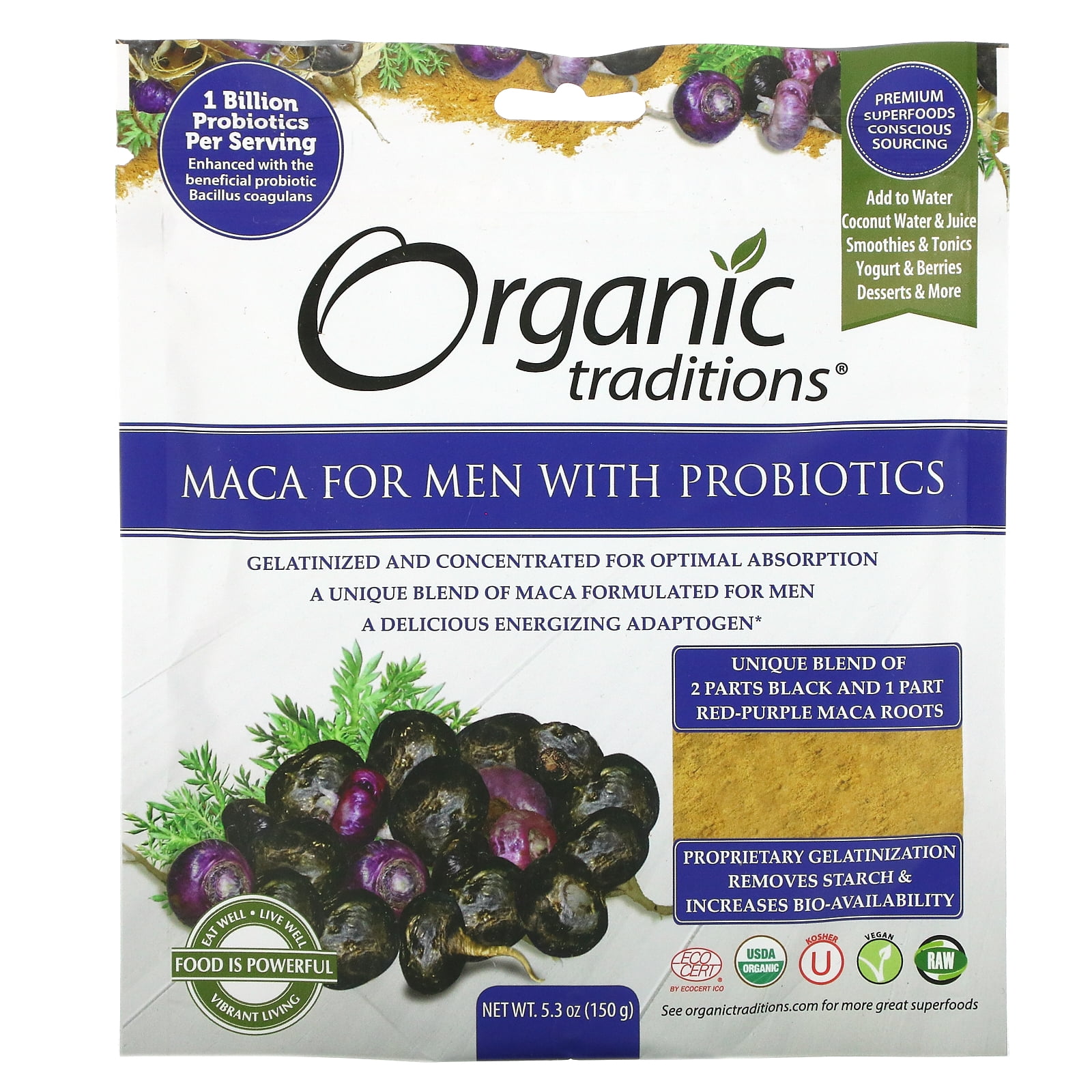 Click here for Organic Traditions  Maca For Men With Probiotics... prices
