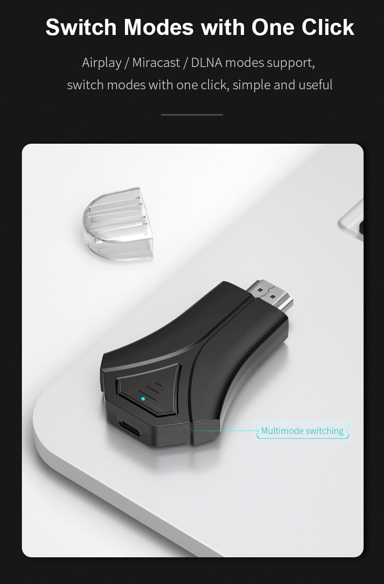 PHANY K12 Dlna Miracast Anycast Wireless Wifi Adapter High Clarity Tv ...