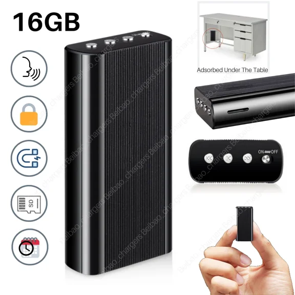 PenRecorderPro SL100 Digital Pocket Voice Recorder Pen, Handheld Mini ...