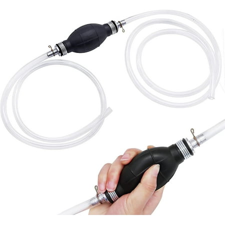 Tatum88 Fuel Syphon Pump, 2m Siphon Fuel Transfer Pump, Portable High ...
