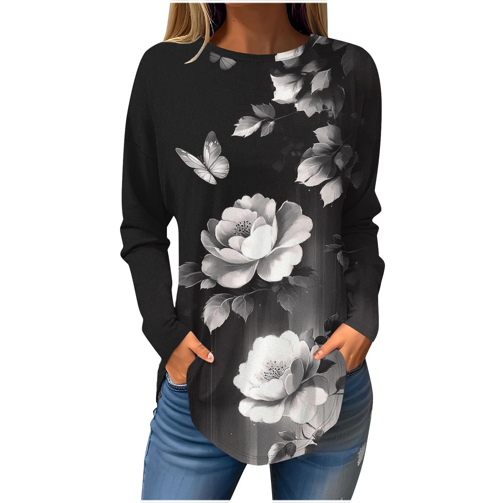 Click here for Zvavz Trendy Tops For Women 2025 women Retro Flora... prices