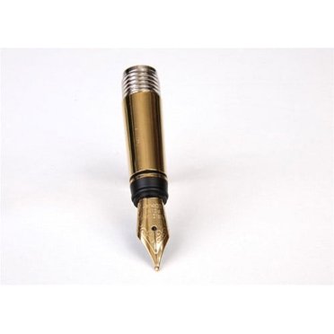 Scriveiner Luxury Fountain Pen - Stunning Black Lacquer Pen, 24K Gold ...