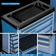 LARBANKE 7-Drawer Rolling Tool Chest with Lock, Connectable Tool ...