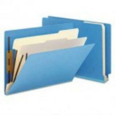 ACCO ColorLife PRESSTEX Classification Folders, Letter, 6-Section ...