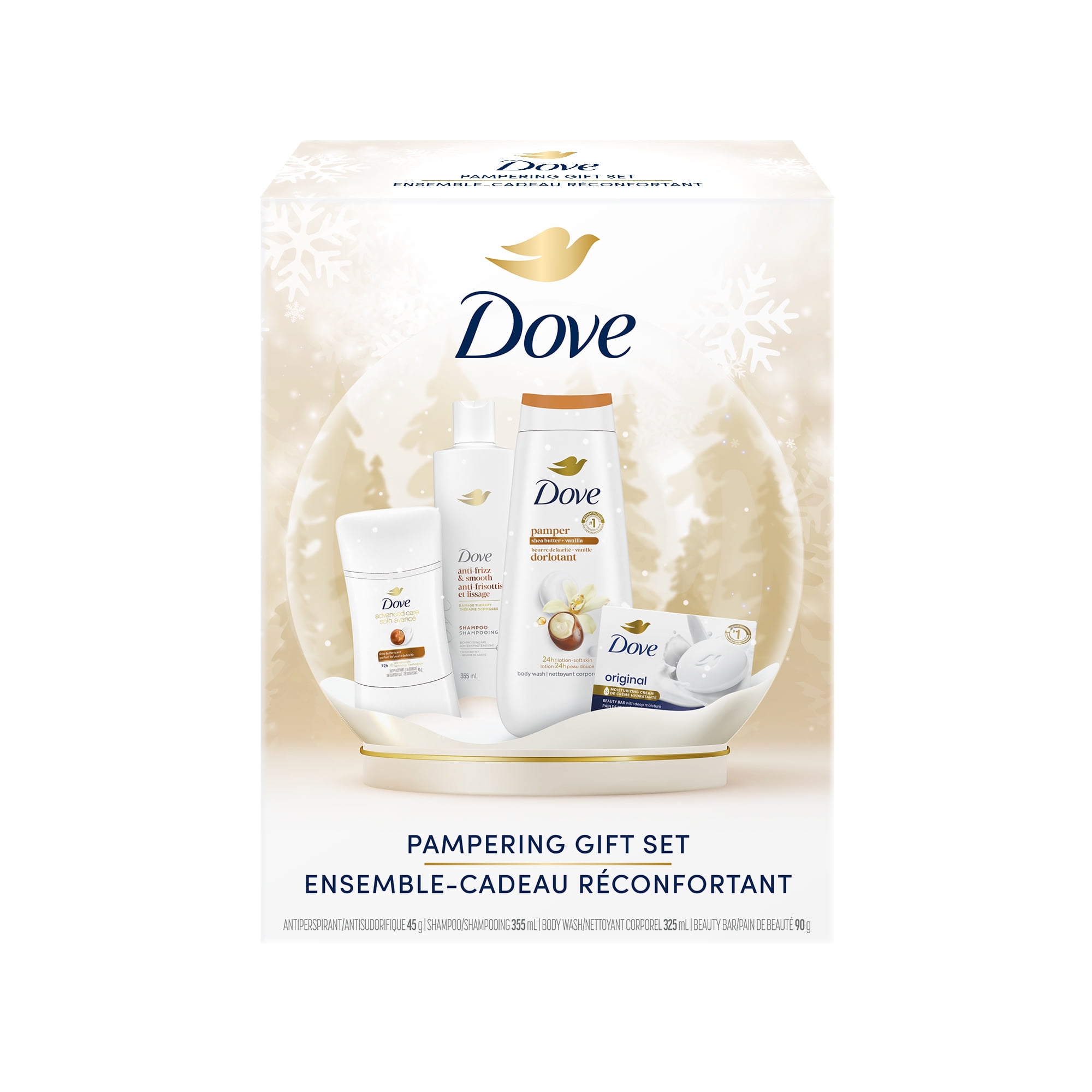 Dove Dove Gift Set for Women with Body Wash, Antiperspirant Deodorant ...