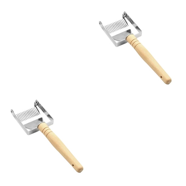 Justharion Stainless Steel Beekeeping Honey Scraper Professional ...