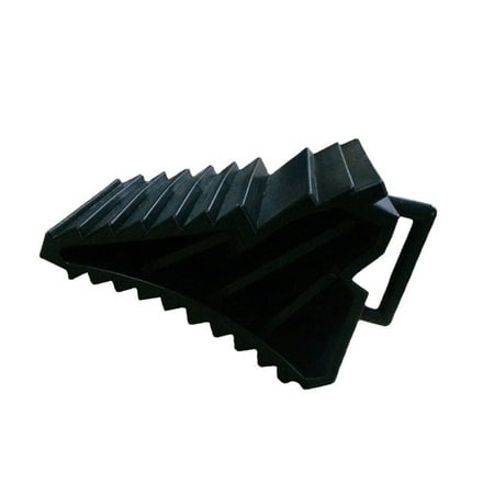 weekgood Nonslip Portable Car Wheel Chock Trailer Tire Blockers Rubber ...