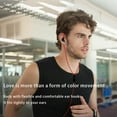 QUSENLON Sports Earbuds Wired with Microphone, Comfortable Wrap Around ...
