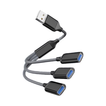 USB 3.0 Female to Male Splitter Cable(2pack),USB 3.0 Female to Dual USB ...