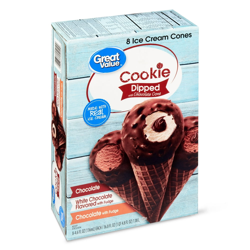 Great Value Cookie Dipped Variety Pack, 4.6 fl oz, 8 Count - Walmart ...