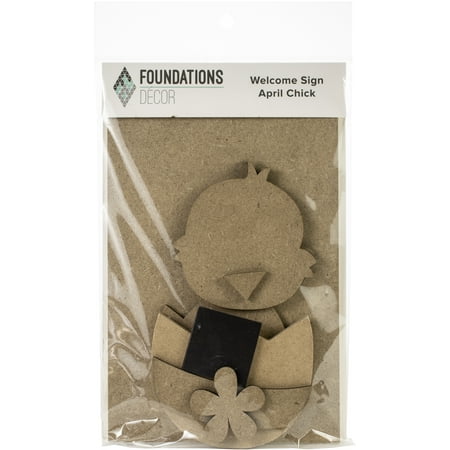 Foundations Decor Welcome Sign Kits-April - Chick | Walmart Canada