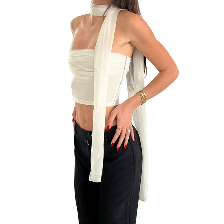 Crop Top Wrap Scarf