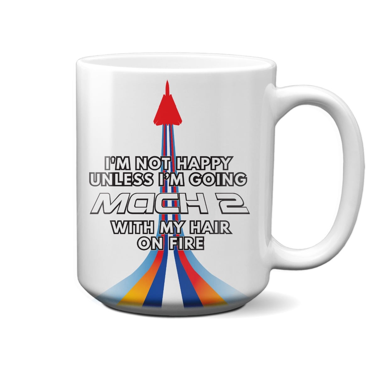 MACH 2 With My Hair On Fire F-14 Tomcat 15oz Mug - Walmart.com
