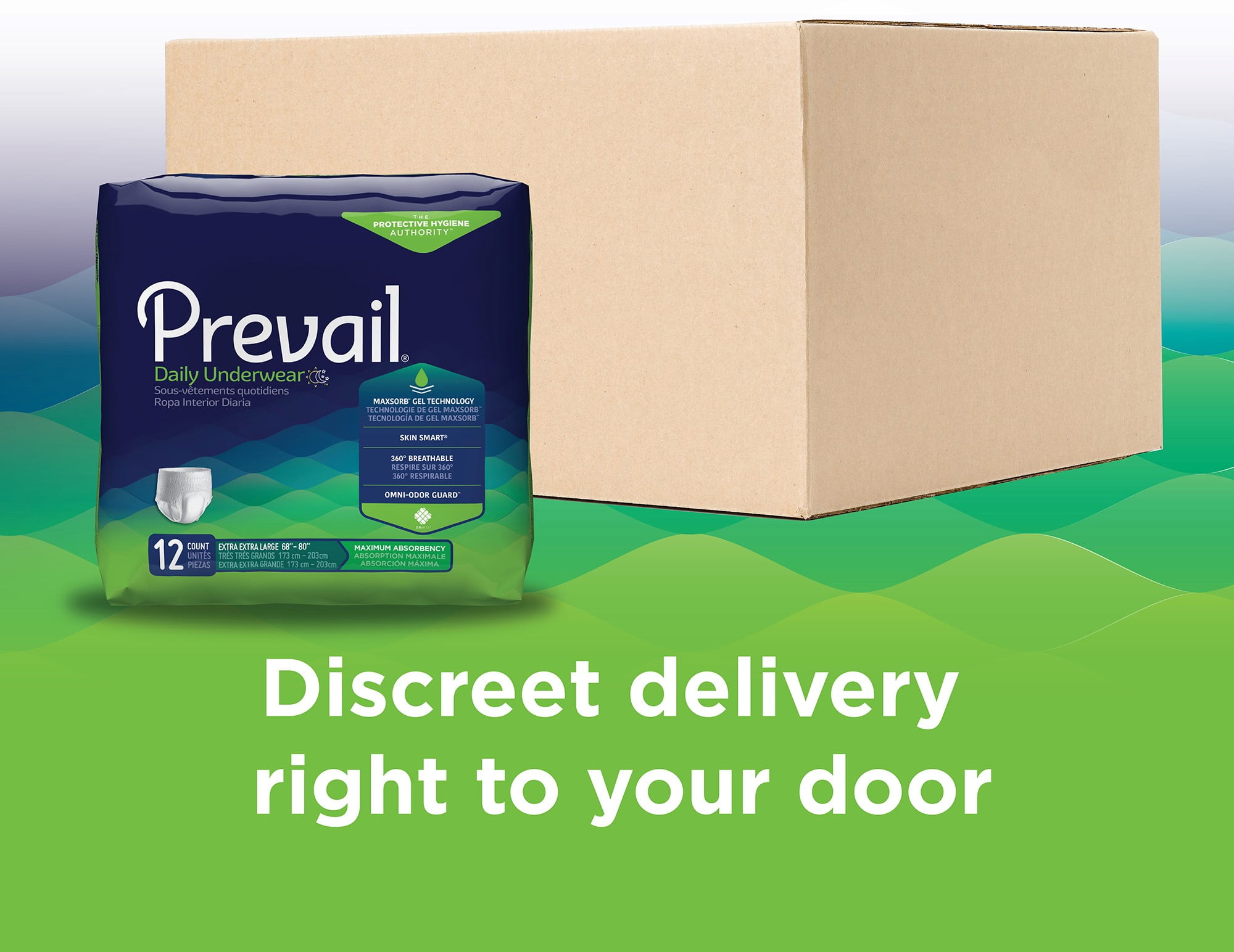 2 Pack - Prevail Protective Underwear, Maximum Absorbency, XXL, 12 ...