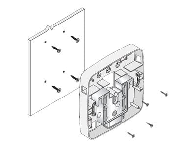 Aruba Wall Mount for Wireless Access Point, White - Walmart.com
