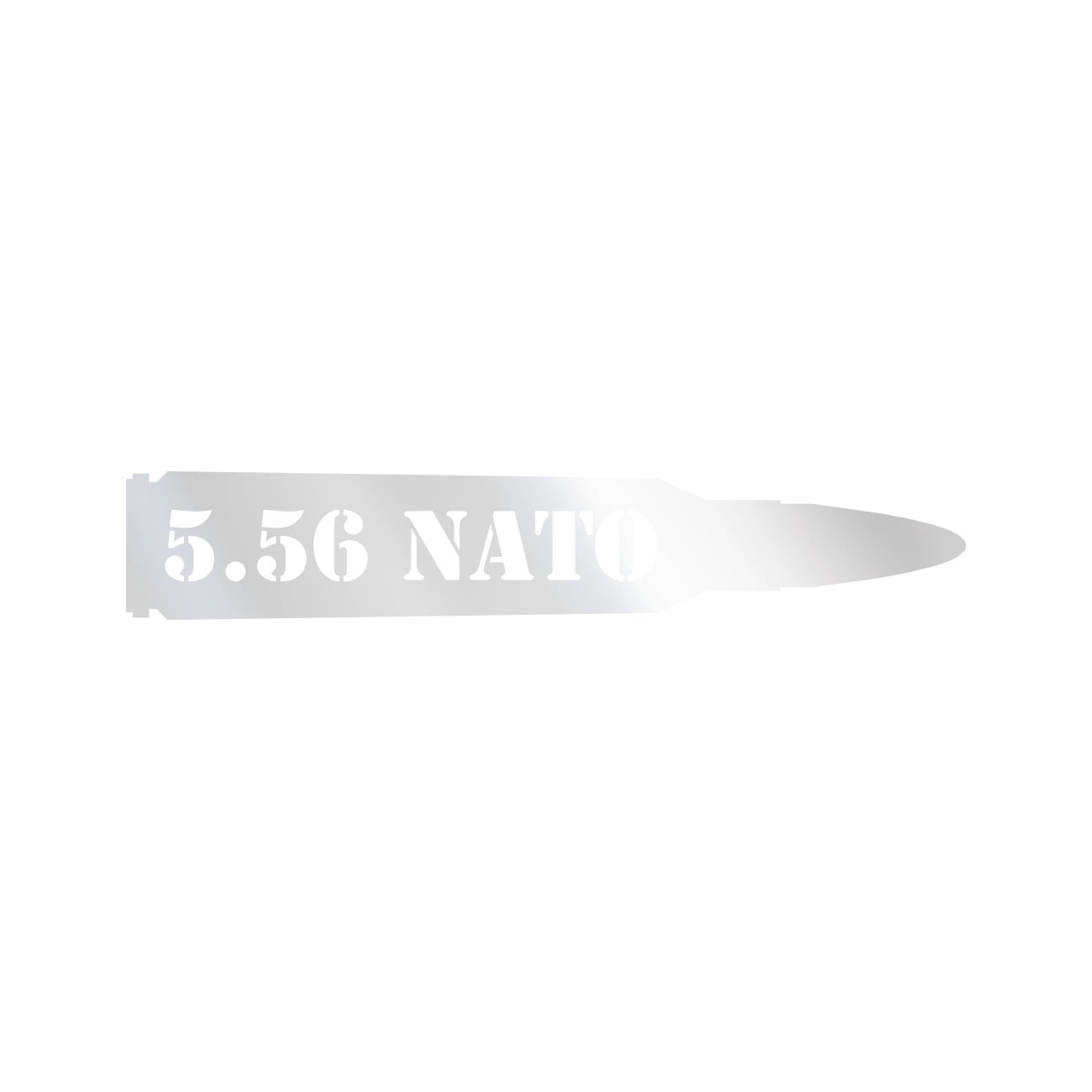 5.56 NATO Bullet Sticker Decal Die Cut - Self Adhesive Vinyl ...