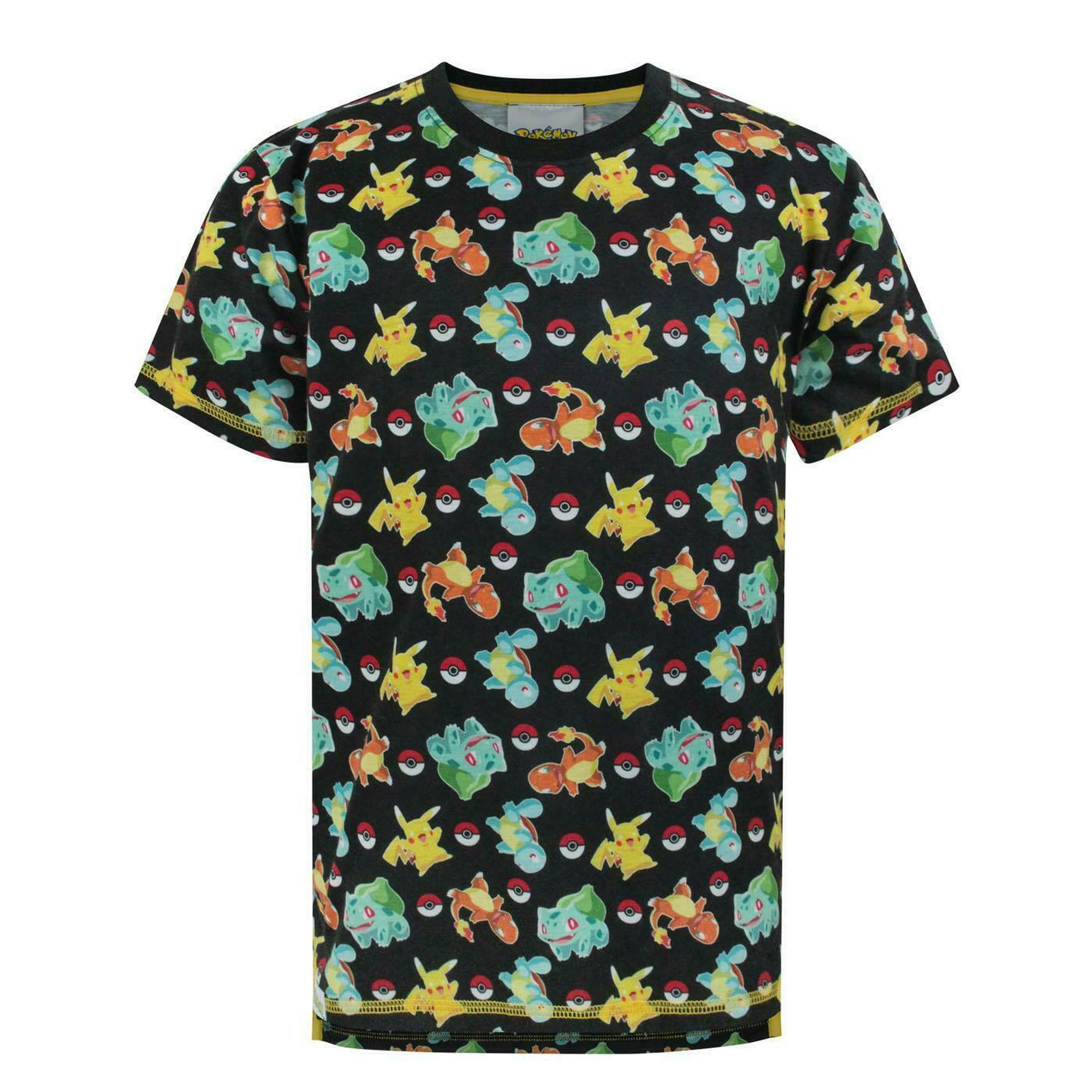 Click here for Pokémon Pokemon Boys Black Short Sleeved T-Shirt prices