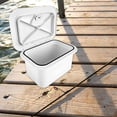 Marine Deck Storage Box with Lock, Waterproof Fishing Tackle Box for ...