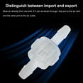 TABLZONE Non-Return Valves Transparent Plastic for Home Use Prevent ...