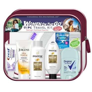 Convenience Kits International Women's 10 PC Travel Kit, TSA Approved ...