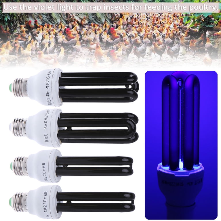 Black Light Bulb Effect