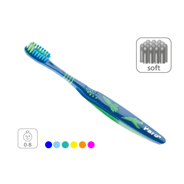 Brilliant Kids Toothbrush for Ages 5-9 Years, Round Head, Microfiber ...