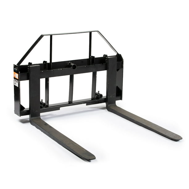 Titan Attachments 48-in Skid Steer Pallet Fork Frame Attachment, 48 ...