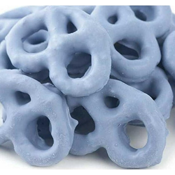 Gourmet Blueberry Yogurt Covered Pretzels By Its Delish 10 Lbs