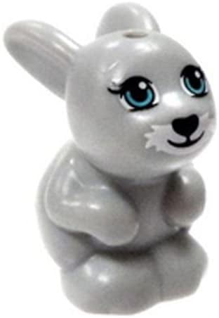 LEGO New Friends Grey Bunny Rabbit Minifigure Minifig Figure Cute Girl ...