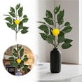 3 Style Green Leaf For Vase Filler Home Kitchen Wedding Party And ...