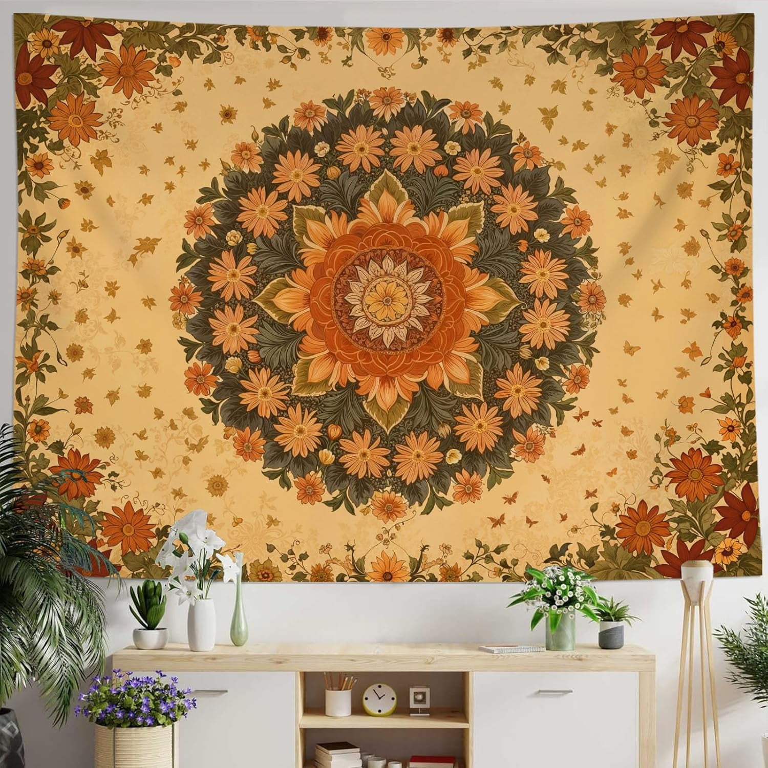 Click here for 51 Media Boho Mandala Tapestry Wall Hanging Hippie... prices