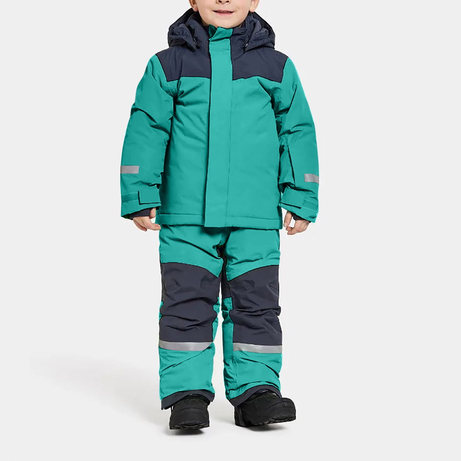 Ski Suit Kids Snowsuit One Piece Boys Girls Snowboard Suit Ski ...