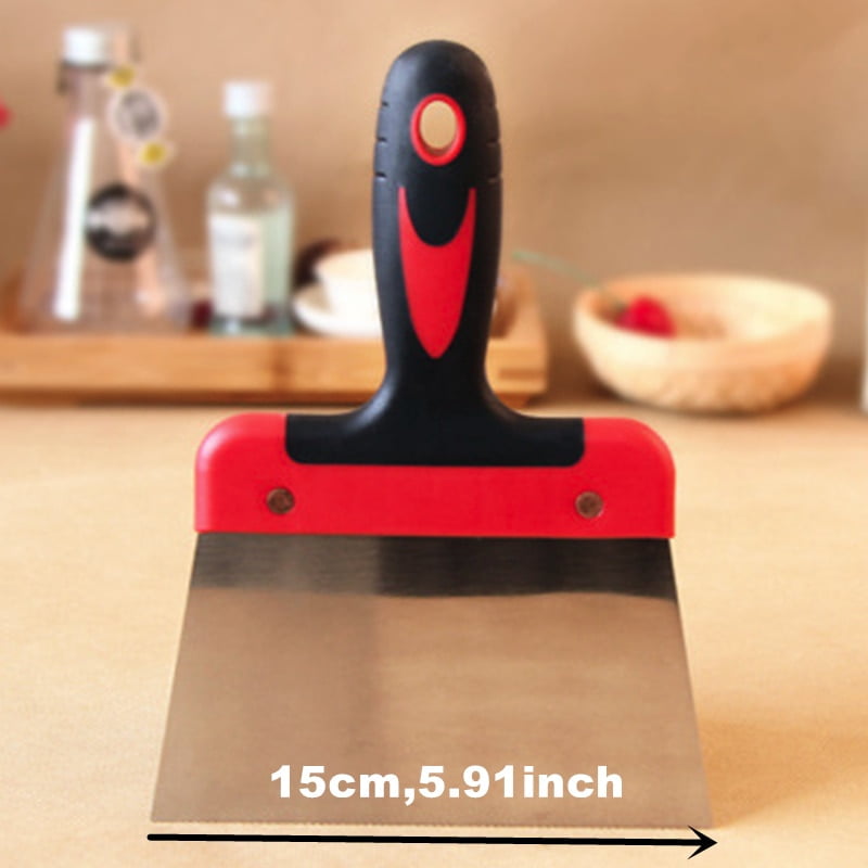 Coating Spatula for Chocolate Scraper Stainless Steel Dough Scraper ...