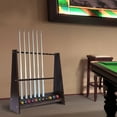 TOOL1SHOoo 10 Pool Cue Rack,Freestanding Pool Stick Holder for Billiard ...