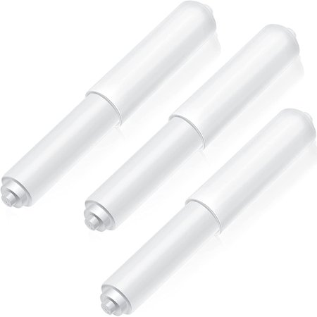 HUSERYT 3 Pack Toilet Paper Roll Holder, Spring Loaded Plastic ...