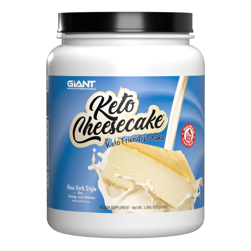 Giant Sports Keto Cheesecake Low Carb New York Style Cheesecake Shake