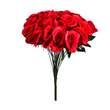 Braveheart 24-head Artificial Rose Flower Bouquet Simulation Floral ...