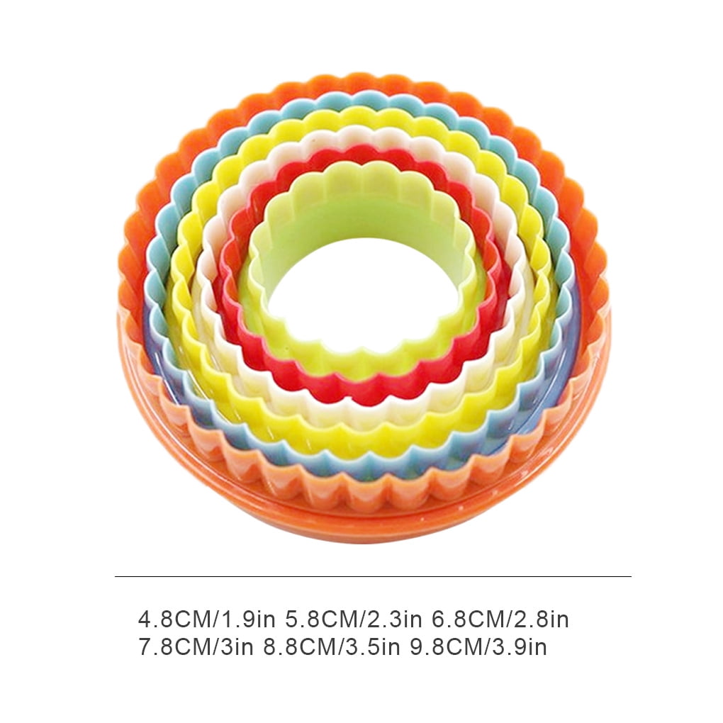 Ceramics & Pottery Set of cutters 4 pieces Circles Miniature decoration ...