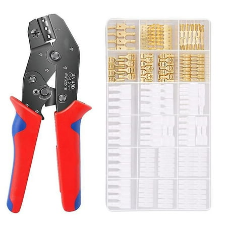 Xizioo Wire Terminal Crimping Tool Kit, Awg 22-16 (0.5-1.5mm) Ratchet ...