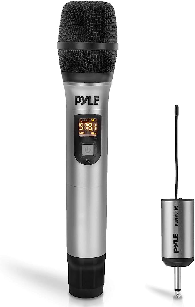 Pyle Professional Battery Operated Handheld Dynamic Unidirectional ...