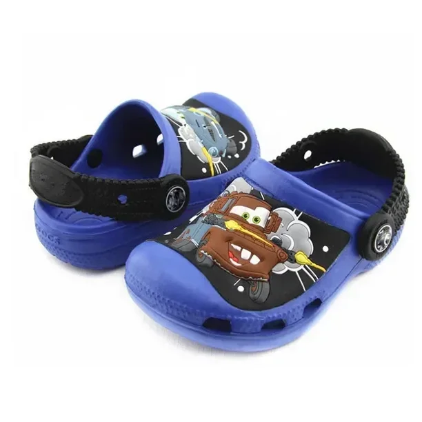 Disney Car Story Lightning Mcqueen Mater Cartoon Children‘s Hole Shoes ...
