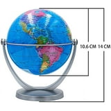 Mini Blue Globe 4.17-inch / 10.6 cm - Swivels in All Directions ...