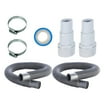 FloKing 1-1/2" Heavy-Duty Swimming Pool Filter Connector Hose - Walmart.com