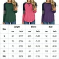 SHIBEVER Long Sleeve Tops for Women Fall Fashion Clothing Round Neck ...