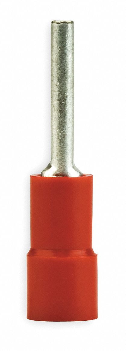 3m Pin Terminal,Red,Butted,22-18,PK100 MVU18-47PX-A - Walmart.com