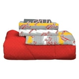 The Flash Kids 4 Piece Classic Comic Red Gray Yellow Reversible ...