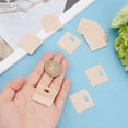 60Pcs Plastic Vertical Blind Repair Tabs Adhesive Patches Square ...