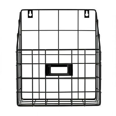 X-cosrack Wall Organizer for Office, Metal Hanging Wall File Organizer ...