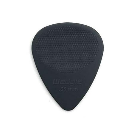 Wedgie WNPP88 Nylon XT Textured Guitar Picks .88mm Dark Grey, 12 Pack ...