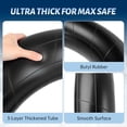 38 Inch Snow Inner Tube 2 Pack, Snow Tube for Snow Sledding and River ...